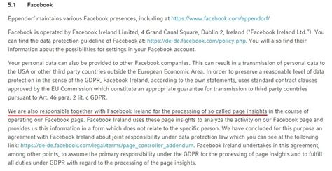 Privacy Policy For Facebook Pages Privacy Policies