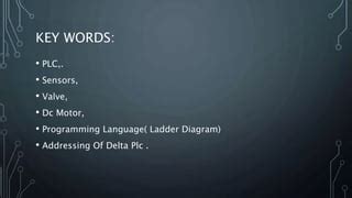 Plc Based Automatic Bottle Filling System PPTX