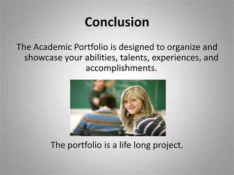 Academic Portfolio Presentation Pptx