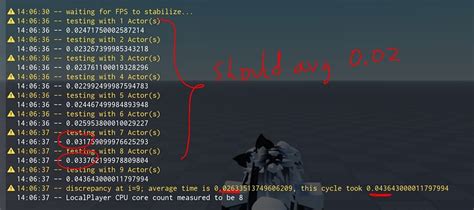 Measure The Player S CPU For Optimizing Parallel Luau Community Resources Developer Forum