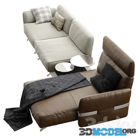 3d Model Sofa Pablo Natuzzi