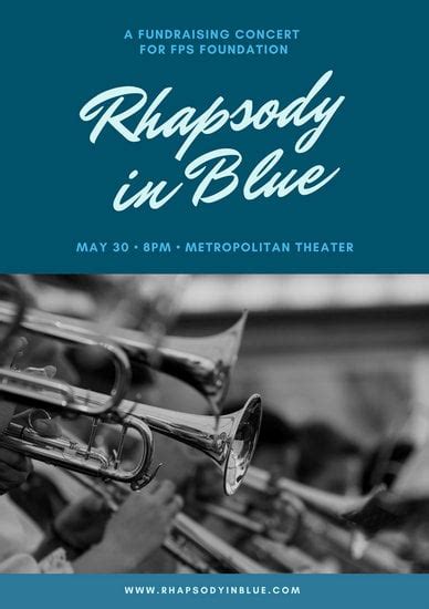 Customize 65 Concert Program Templates Online Canva