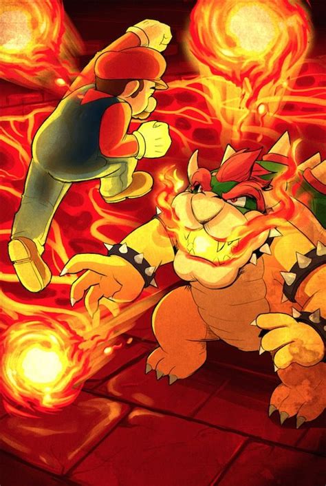 To The Finish Super Mario Art Mario Art Bowser
