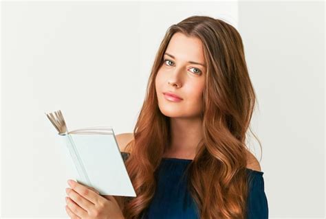 Premium Photo Education Library And Literature Woman Reading A Book