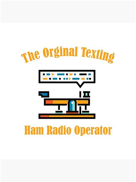 Morse Code Keyer Original Texting Ham Radio Art Print For Sale By