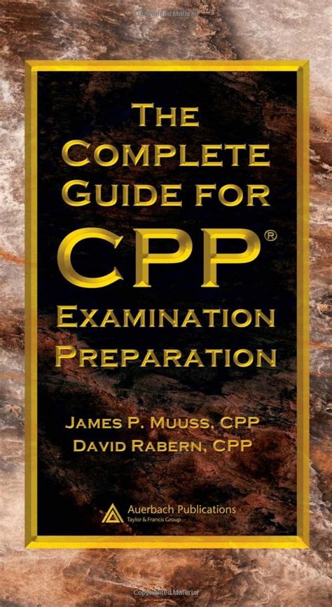 The Complete Guide For Cpp Examination Preparation Muuss Cpp James P
