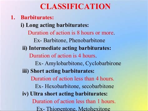 Sedative And Hypnotics