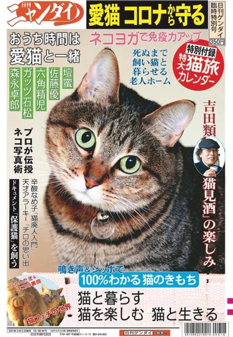 【日刊ゲンダイ臨時特別号『日刊ニャンダイ』3月5日 金 発売 に掲載されます！】 Usa Official Web Site