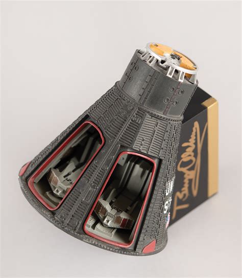 gemini 12 aldrin and lovell signed capsule model rr auction
