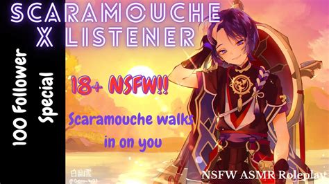 Nsfw Asmr Scaramouche Walks In On You Genshin Impact Asmr Youtube