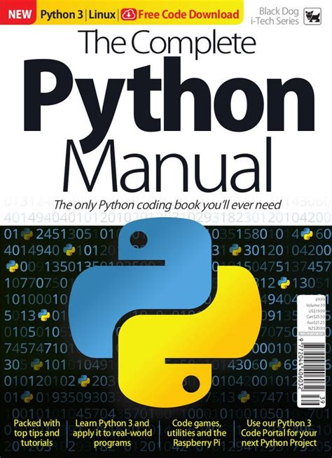 The Complete Python Manual Vol Python Coding For Beginners
