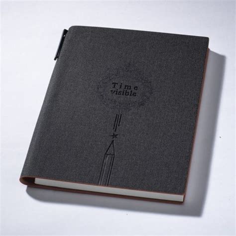 A5 Notebook With Pen Slot In Spine WN1401 PU Leather Notebook Supplier In China