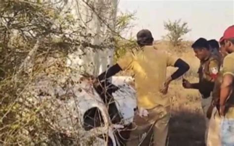 Trainer Aircraft Crashes In Mps Guna Woman Pilot Injured
