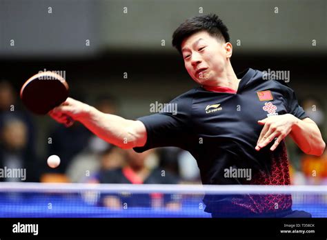 Ma Long CHN APRIL 5 2019 Table Tennis 32nd LION ITTF ATTU Asian Cup Yokohama 2019 Men S