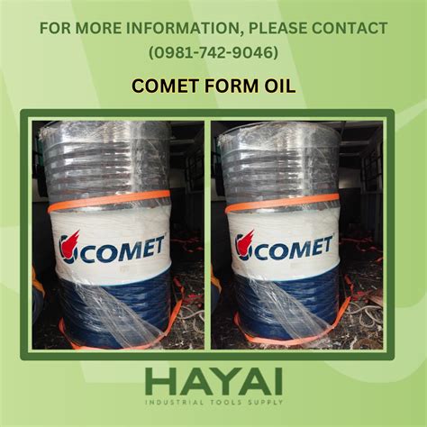 Comet Form Oil Commercial And Industrial Construction Tools And Equipment On Carousell