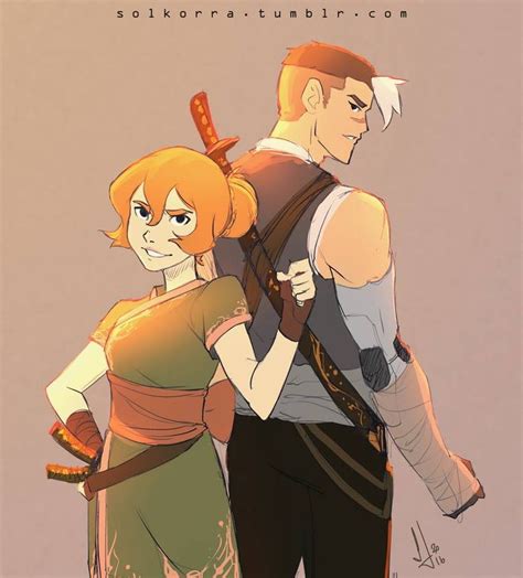 Pidge And Shiro X Fantasy Au By Solkorra On Deviantart Voltron