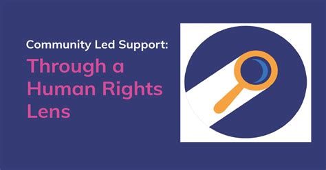Community Led Support Through A Human Rights Lens Ndti