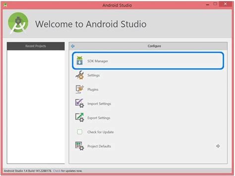 How To Install Android Studio The Engineering Projects