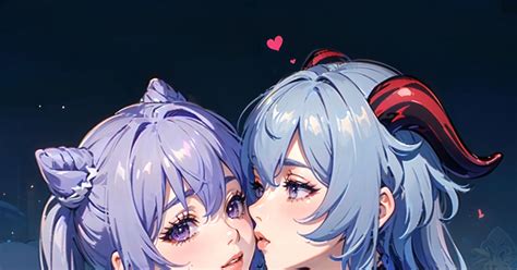 ねこかつai Keqing~ganyu刻晴x甘雨 赞美太阳のイラスト Pixiv