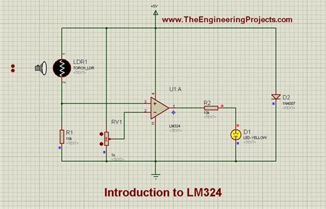 Introduction To LM324 The Engineering Projects