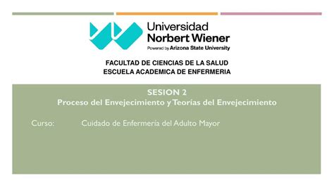 Proceso De Envejecimiento Erica Af Udocz