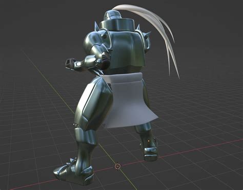 Alphonse Elric Fullmetal Alchemist D Model Rigged Cgtrader