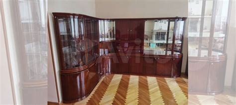 Ретро-винтаж угловой шкаф витрина массив Германия купить в Павловском ...