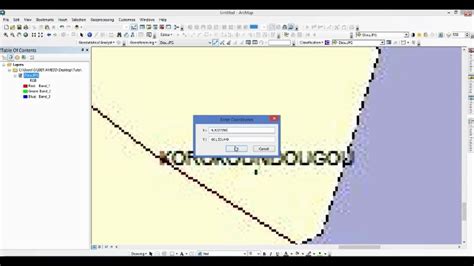 Georeferencing with arcgis 10 Géoréférencement YouTube