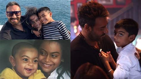 As Ajay Devgns Son Yug Turns A Year Older Heres A Look At Their