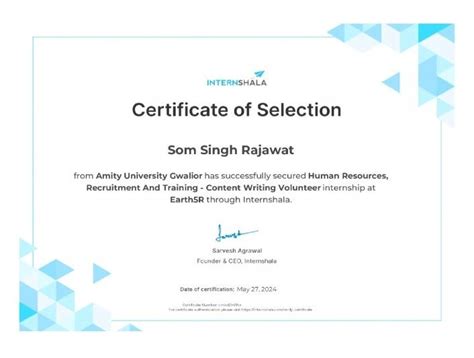 Som Singh Rajawat On Linkedin Joining As A Content Writing Intern