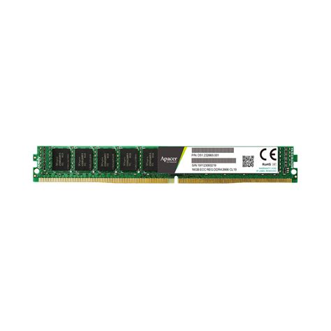 矮版 VLP 内存 DDR4 VLP RDIMM Apacer Technology