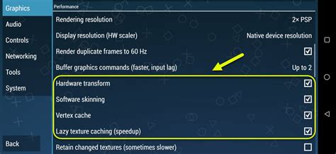 Best Settings For PPSSPP On Android 10 The Droid Guy