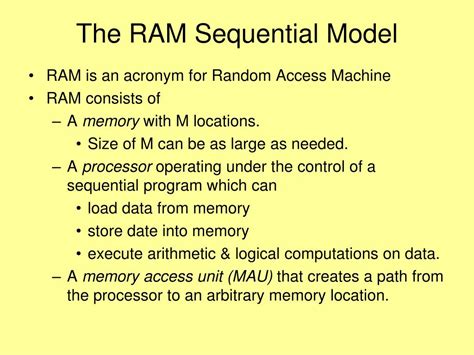 Ppt The Pram Model For Parallel Computation Powerpoint Presentation