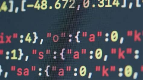 Coding UX UI Script Text On Screen HTML Stock Video Pond5