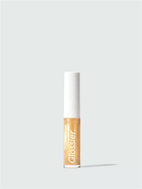 Glossier Glassy High Shine Lip Gloss Gold Limited Edition Glossy