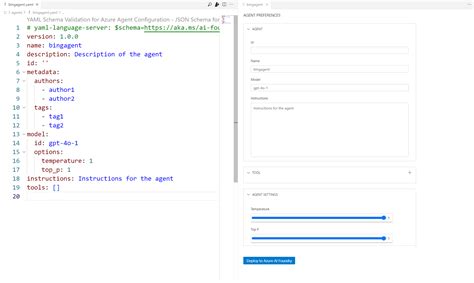 透過適用於 Visual Studio Code 的 Azure Ai Foundry 延伸模組來使用 Azure Ai 代理程式服務
