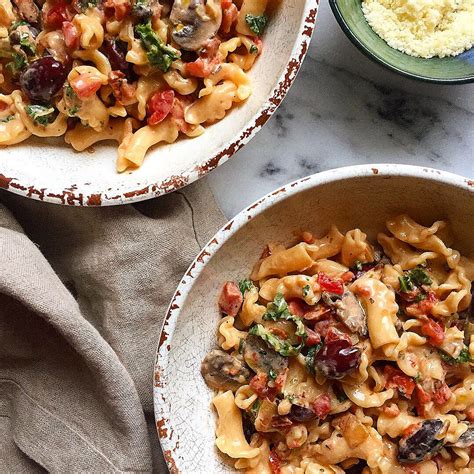 Creamy Tomato Campanelle Pasta Supper With Michelle