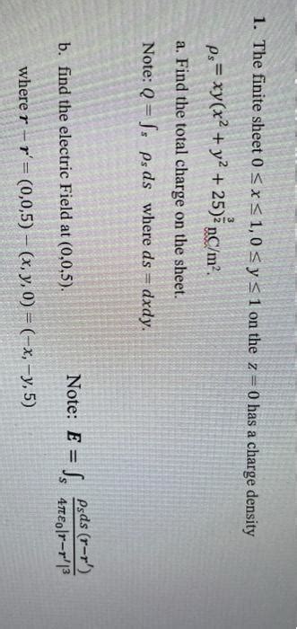 [solved] 1 The Finite Sheet 0 Leq X Leq 1 0 Leq Y