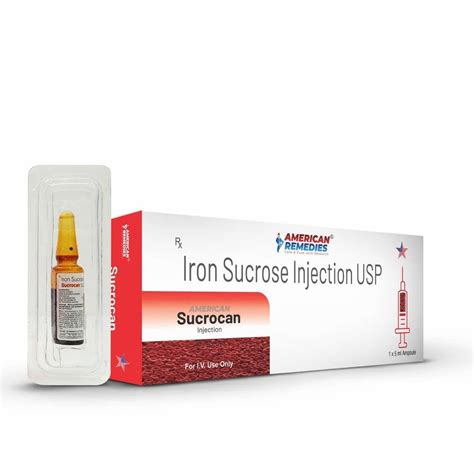 Iron Sucrose Injection Usp 20 Mg Ml Leaflet Inside Packaging Type