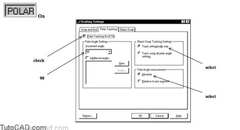 Polar Tracking Direct Distance Entry Tutorial AutoCAD