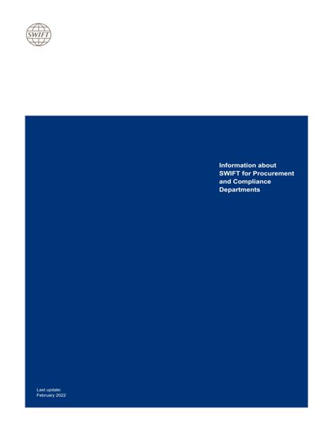 Swift 20022 Info Swift Proc Compliance Final