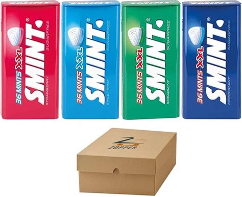 Spearmint Green Smint Sugar Free Imported Mints Packaging Type Box At