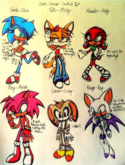Sonic Gender Switch Sonic Fan Characters Sonic And Shadow Otaku Anime