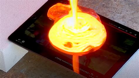 Science Gone Wild Watch What Happens When Acid Takes On Lava