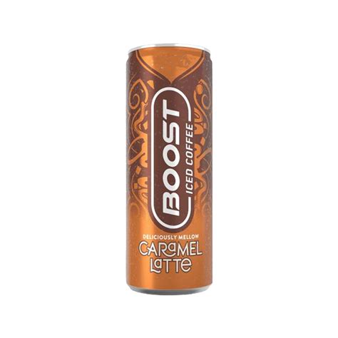 Boost Iced Coffee Caramel Latte 250ml