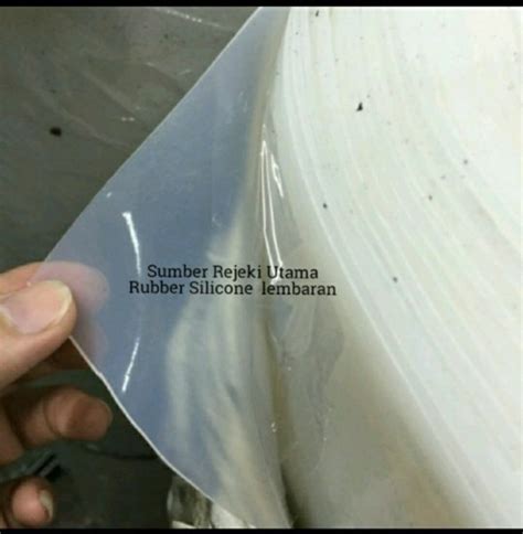 Jual Rubber Sheet Silicone Karet Silicone Lembaran 8mm X 10cm X 100cm