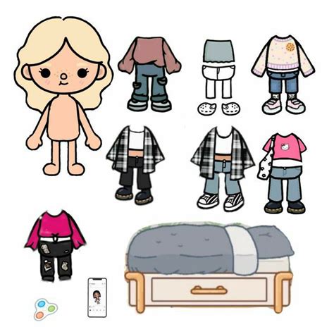 Jual Paper Doll Toca Boca Mainan Kertas Toca Boca Bp Bpan Bongkar