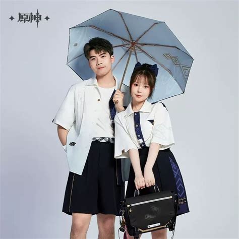 Bonus Acrylic Keychain Kamisato Ayaka School Ver Umbrella Genshin