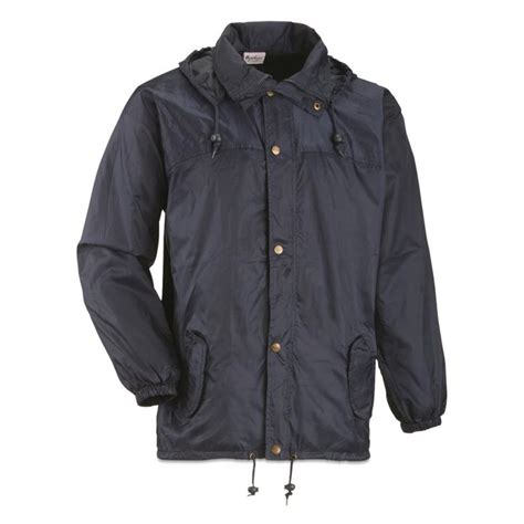 Italian Municipal Surplus Rain Jacket New Jackets Rain Jacket