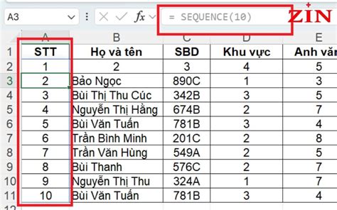 7 Cách đánh Số Thứ Tự Trong Excel Siêu Dễ Ai Cũng Làm được Bệnh Viện